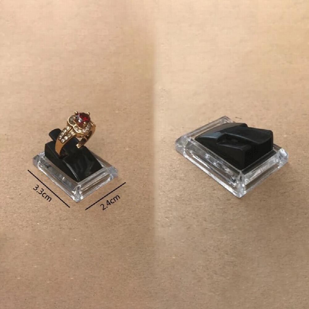 Acrylic Transparent Ring Show Display Showcase Jewelry Display Stand ...