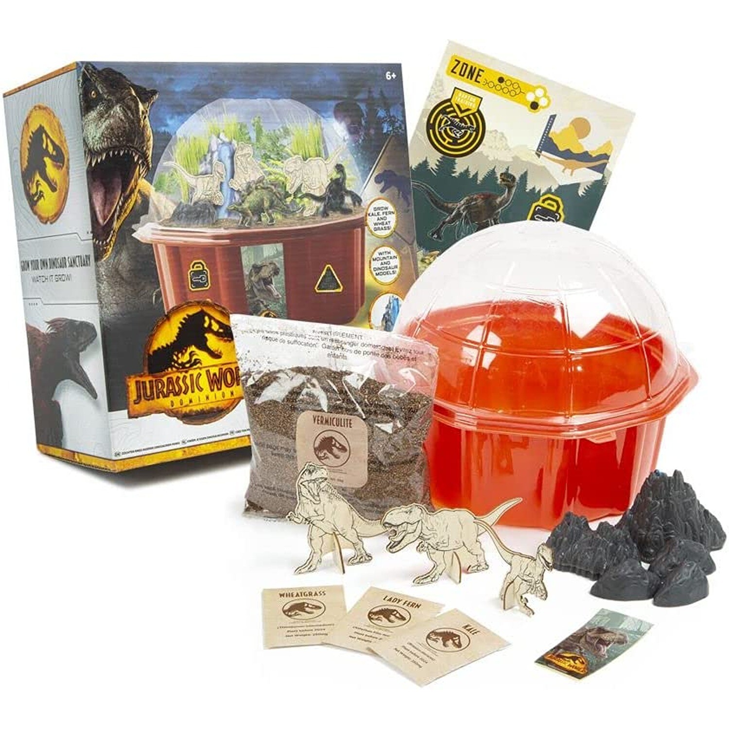 Jeux d'imagination Universal Studios Jurassic World Grow your Dinosaur ...