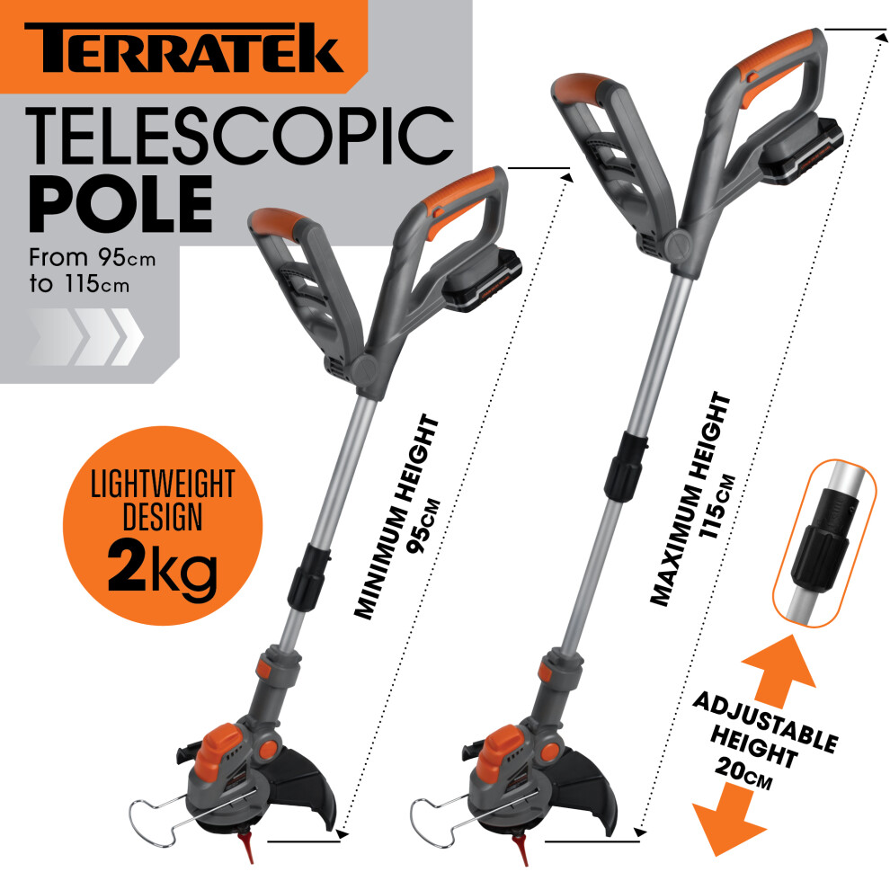 Lightweight cordless strimmer store