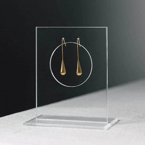 Detachable Earring Display Stand Clear Acrylic Jewelry Display Drop ...