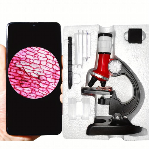 Childrens Microscope 1200X3 Objective Lenses Christmas Childrens Gift ...