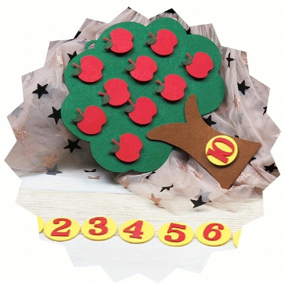 Learning Numbers Felt Board For Toddlers Counters For Kids Preschool ...