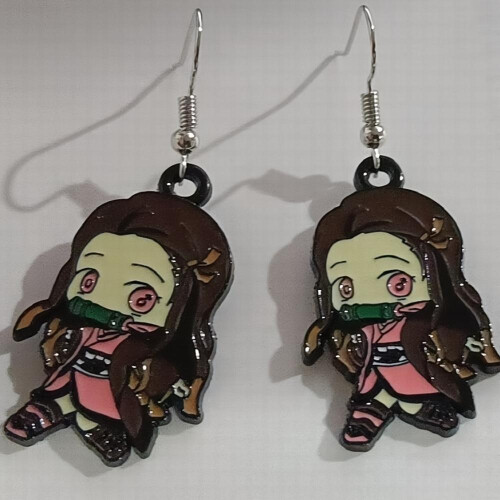 Hot Items Anime Accessories Character Anime Girl Earrings Small And ...