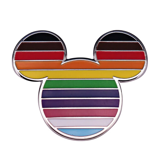 Disney Pride Enamel Mickey Mouse Badge on OnBuy