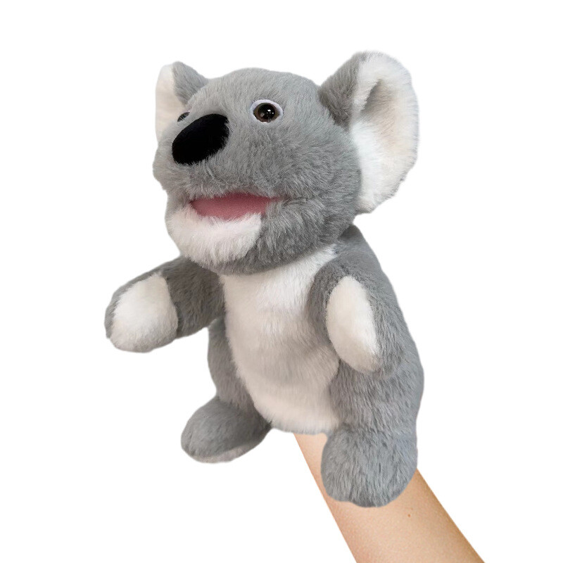(Koala) Animal Jungle Stuffed Animal Pp Cotton Hand Puppet Cartoon ...