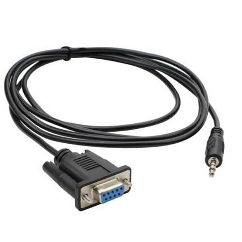 (Standard, 2) Db9 Rs232 Serial To Aux Stereo Jack Dc 2.5Mm Cable 1.8M ...