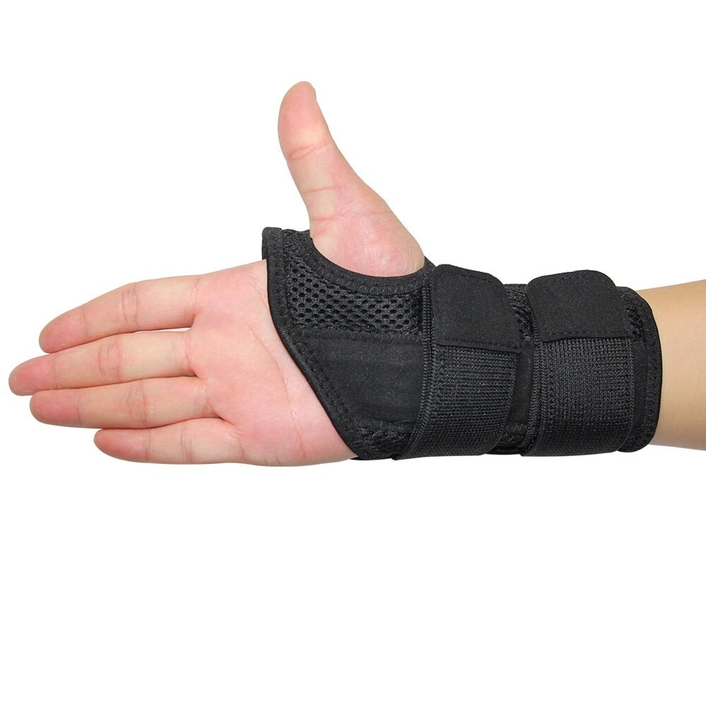 Carpal Tunnel Wrist Brace Support Sprain Forearm Splint Band Strap on OnBuy