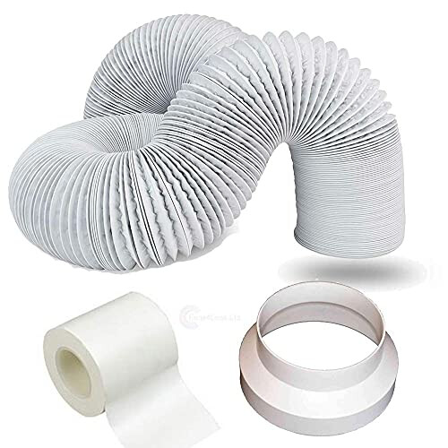 6 inch Plastic Blauberg 3m portable Air Conditioner venting duct hose ...