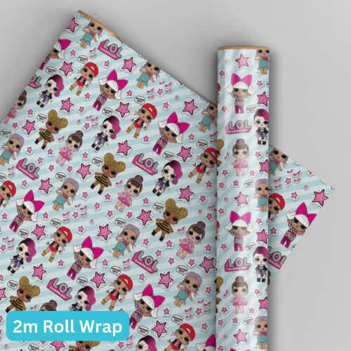 LOL SURPRISE WRAPPING PAPER 2M on OnBuy