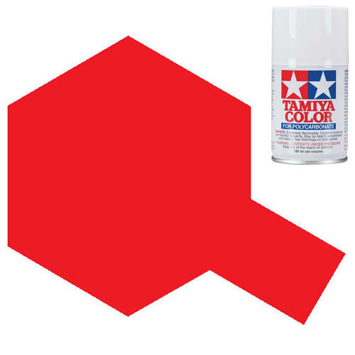 TAMIYA PS-2 Red Polycarbonate Spray Paint 100ml Lexan RC Car Body on OnBuy