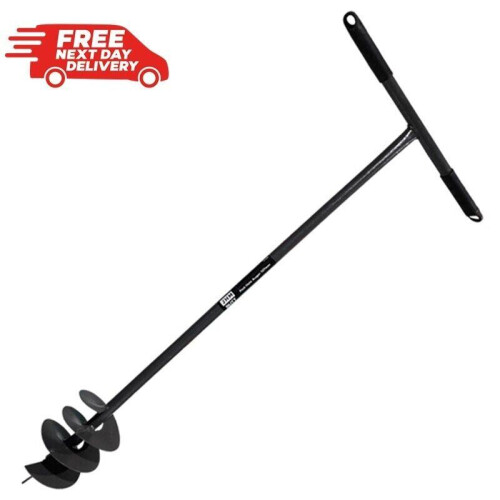 FENCE POST HOLE AUGER STEEL 5" 127MM MANUAL HAND EARTH GROUND DIGGER on ...