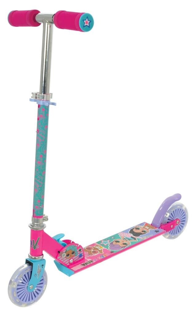 LOL Surprise Folding Inline Scooter with Light Up Wheels on OnBuy