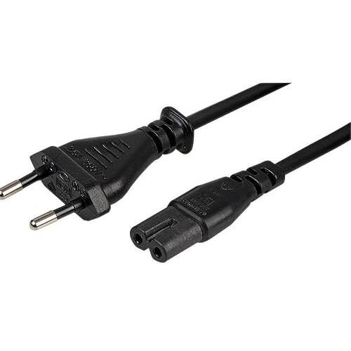 118Ink 2 Pin Mains Euro EU Power Socket Cable Fig.8 Figure 8 C7 AC ...