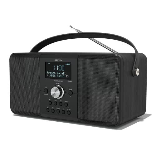 DAB DAB+ FM Digital Radio Wireless Bluetooth, Stereo Speakers, Alarms ...