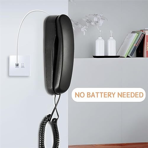 Corded House Phones Landline, Wall Mountable Landline Telephone, Landline Phones Last Number ...