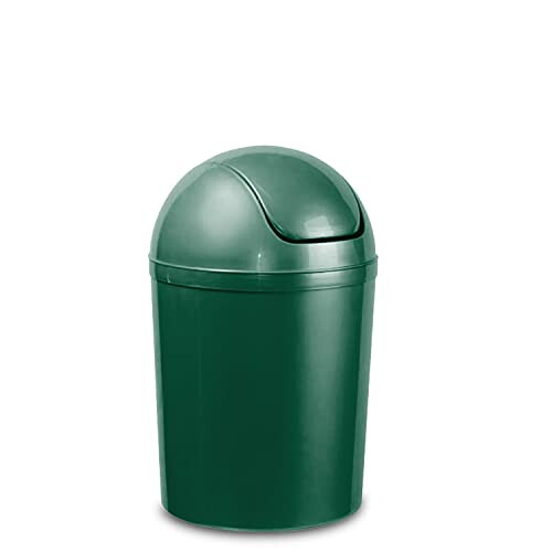 Home Centre Compact Plastic Swing Top Waste Bin 5 Litre Green House ...