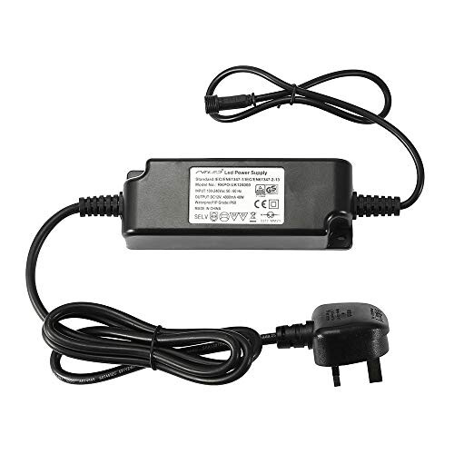 LED Driver Adapter 30W 12V, LED Power Supply Waterproof IP67, Low ...