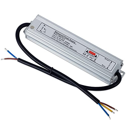 YAYZA! LED Driver 24V 30W Outdoor, Ultra-Slim Waterproof LED Power Supply 1.25A, AC 240V to 24 ...