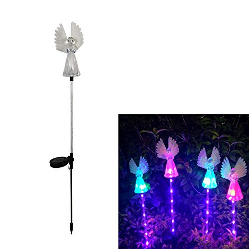 Homeriy Solar Angel Lights Outdoor Garden Lights,8- 10 Hours Waterproof ...