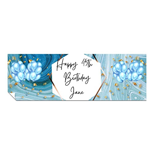 Personalised Birthday Banners - Happy Birthday Banners for Men & Women ...