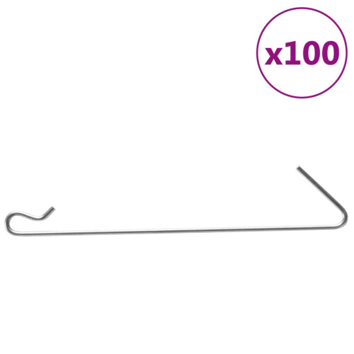 vidaXL Gabion Hooks Gabion Distance Holder Fencing Gabion Spacer 100 ...