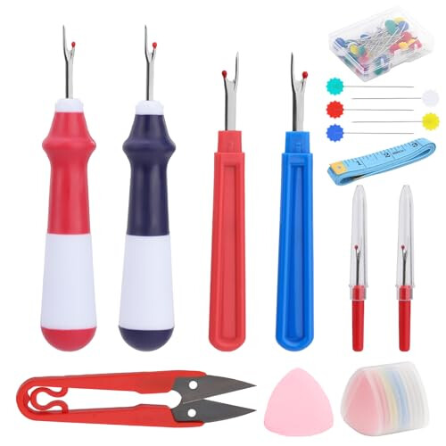 6Pcs Seam Ripper Tool, Big & Small Sewing Stitch Thread Unpicker ...