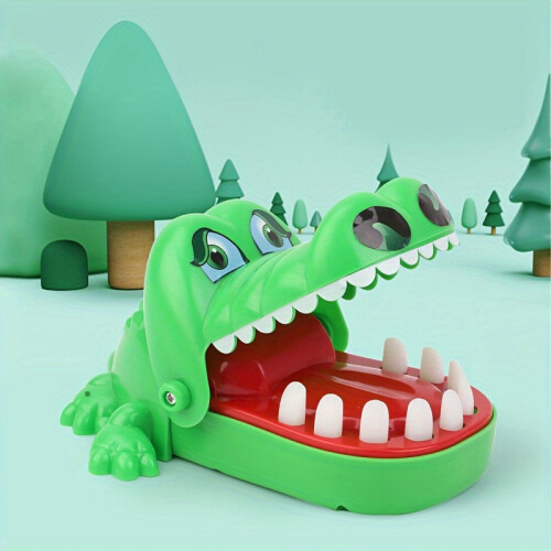 (Crocodile Toys) Alligator Biting Finger Game for Kids - Funny Dentist ...