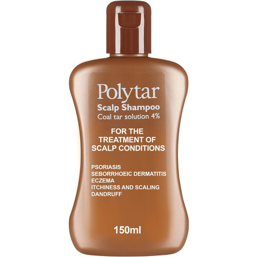 Polytar Scalp Shampoo Treats Psoriasis Seborrhoeic Dermatitis Eczema ...