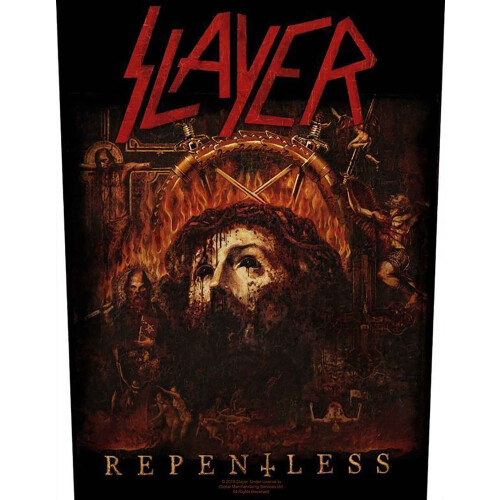 Slayer Repentless Band Logo Back Patch on OnBuy