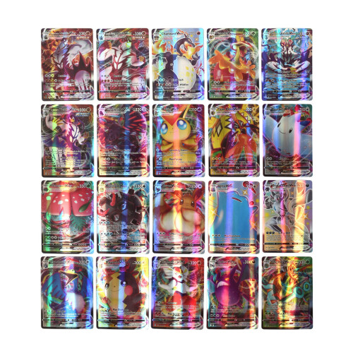 Pokmon Card 100pcs Vmax Battle Game Battle Trading Card on OnBuy