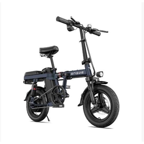 Electric Bikes ENGWE T14 Folding 14" 48V10Ah E-Bike Blue on OnBuy