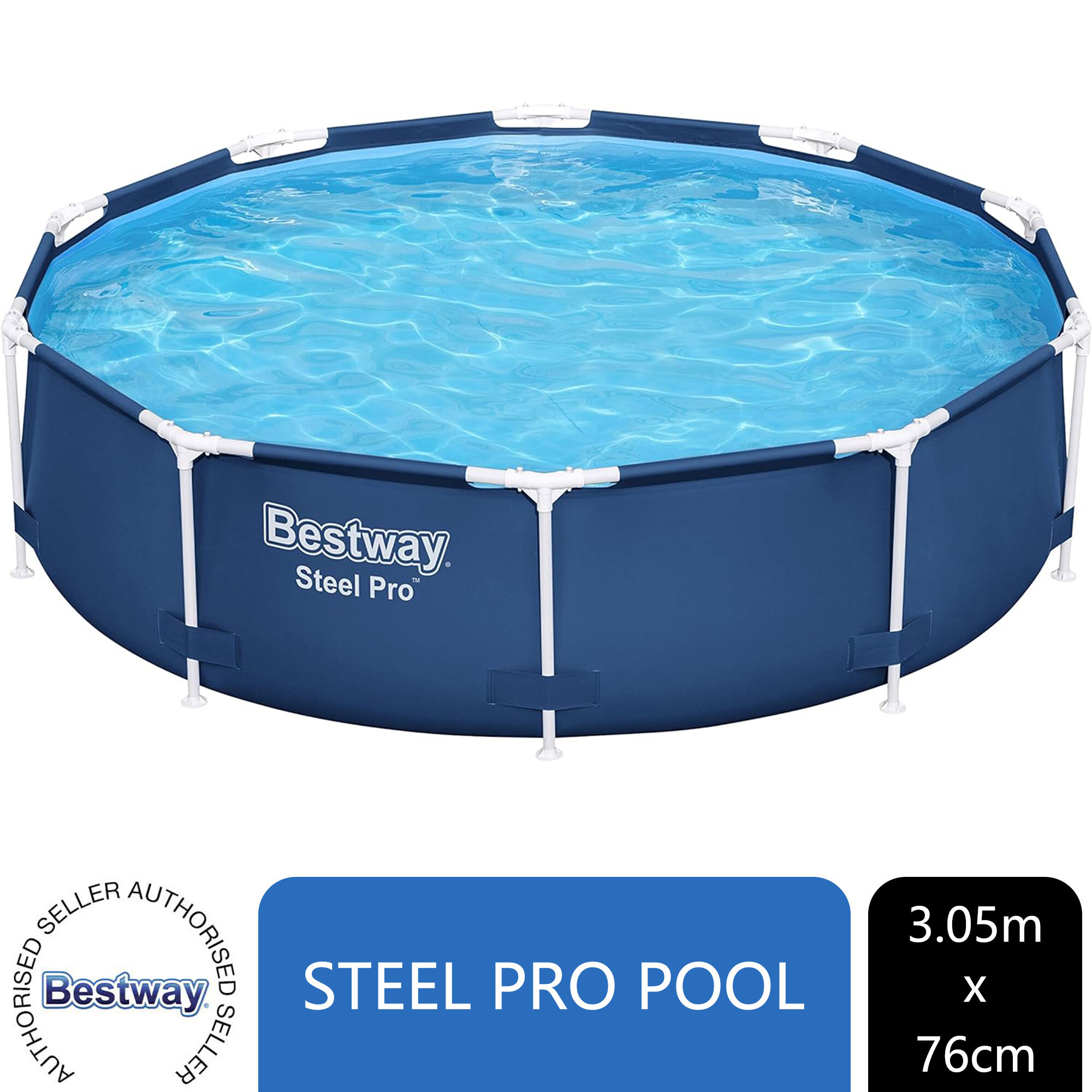 Bestway Steel Pro Frame Pool Set , 4678 liters, Blue, 305 x 76 on OnBuy
