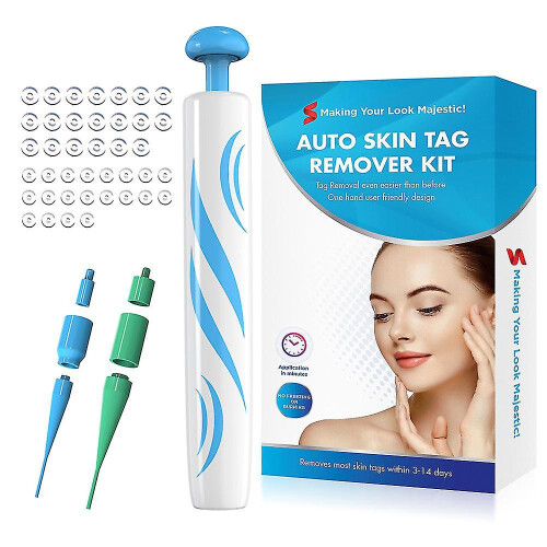 Painless Auto Skin Tag Remover Kit Safe Fibroma Removal Device Wart ...