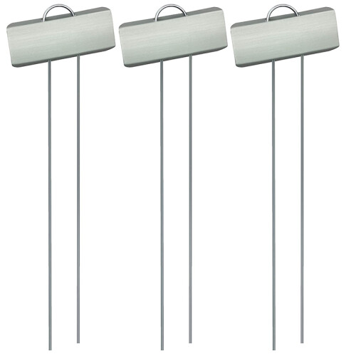 25 Packs of Metal Plant Labels, Garden Flower Potted Plant Signs on OnBuy