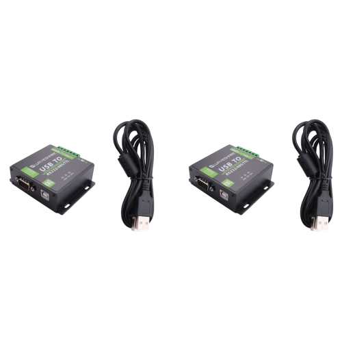 2X Waveshare Industrial USB TO RS232/RS485/TTL Isolated Converter with ...
