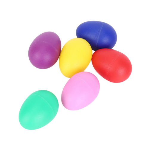 72 Pieces Egg Shaker Set Easter Eggs Maracas Eggs Musical Eggs Plastic ...