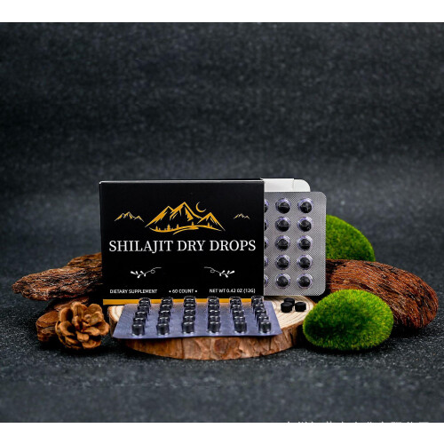 Shilajit Tablets, 100% Shilajit Pure Tablets 36 Counts,rich In Trace ...