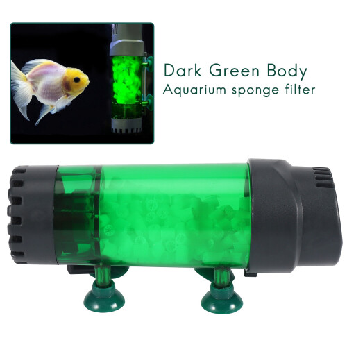 Aquarium Fish Tank Fluidized Moving Bed Filter Bubble Media Filter with ...