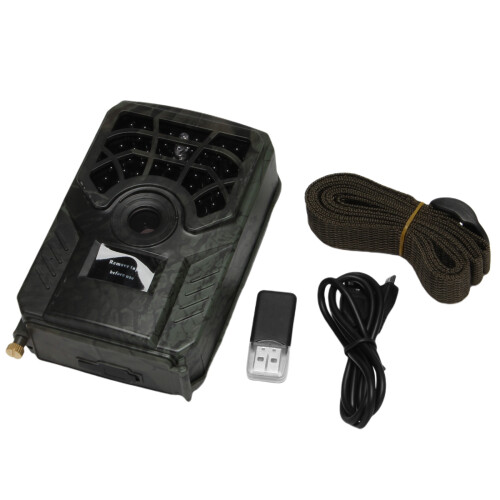 PR300C Hunting Camera 12MP 120 Degrees Sensor Wide Angle Infrared Night ...