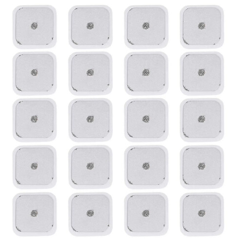 5 X 5 Cm 20 Pads Stud Tens Self Adhesive Pads Fit Beurer Tens Unit Pads ...