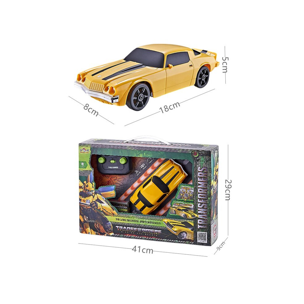 (A) Transformers 7 Optimus Prime Bumblebee Remote control Car Four ...