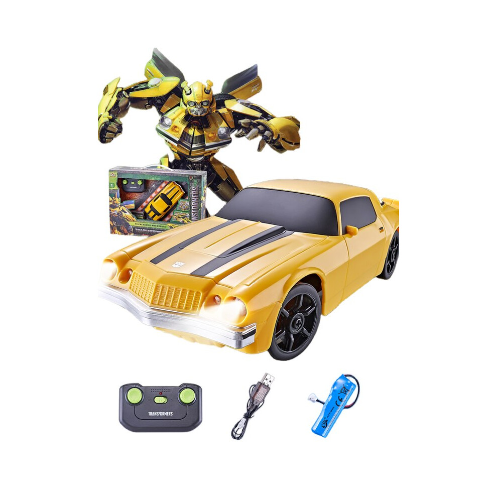 (A) Transformers 7 Optimus Prime Bumblebee Remote control Car Four ...