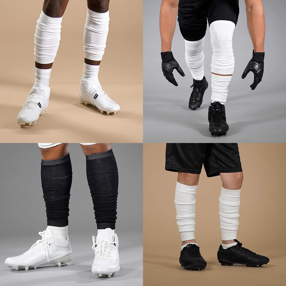 Calf Compression Leg Sleeves - Football Leg Sleeves for Adult Athletes ...