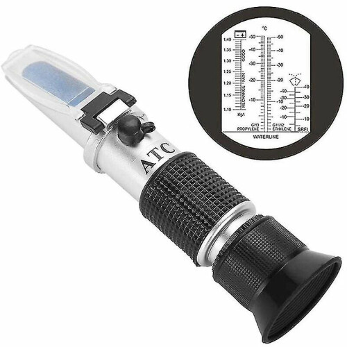 Small 4-in-handy Portable Antifreeze Coolant Refractometer For ...