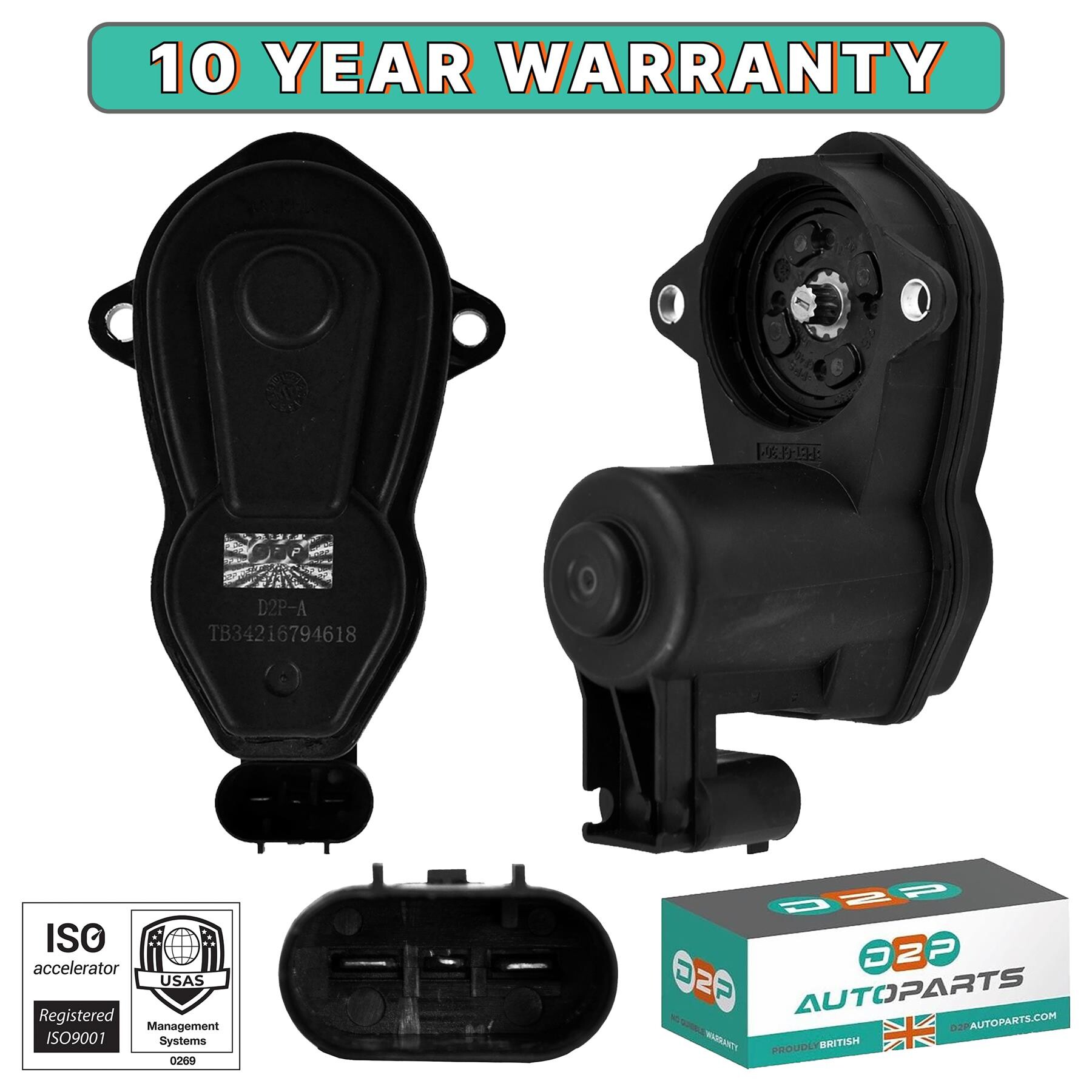 REAR HAND BRAKE PARKING BRAKE ELECTRIC ACTUATOR SERVO FOR BMW 5 SERIES ...