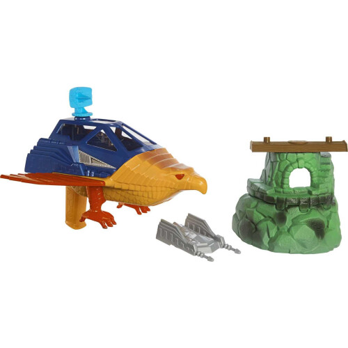 Masters of the Universe Origins-speelset met speelgoedvliegtuig en ...