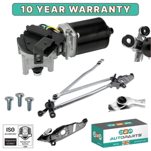 FRONT WINDSCREEN WIPER MOTOR & LINKAGE FOR NISSAN QASHQAI +2 28800JD000 ...
