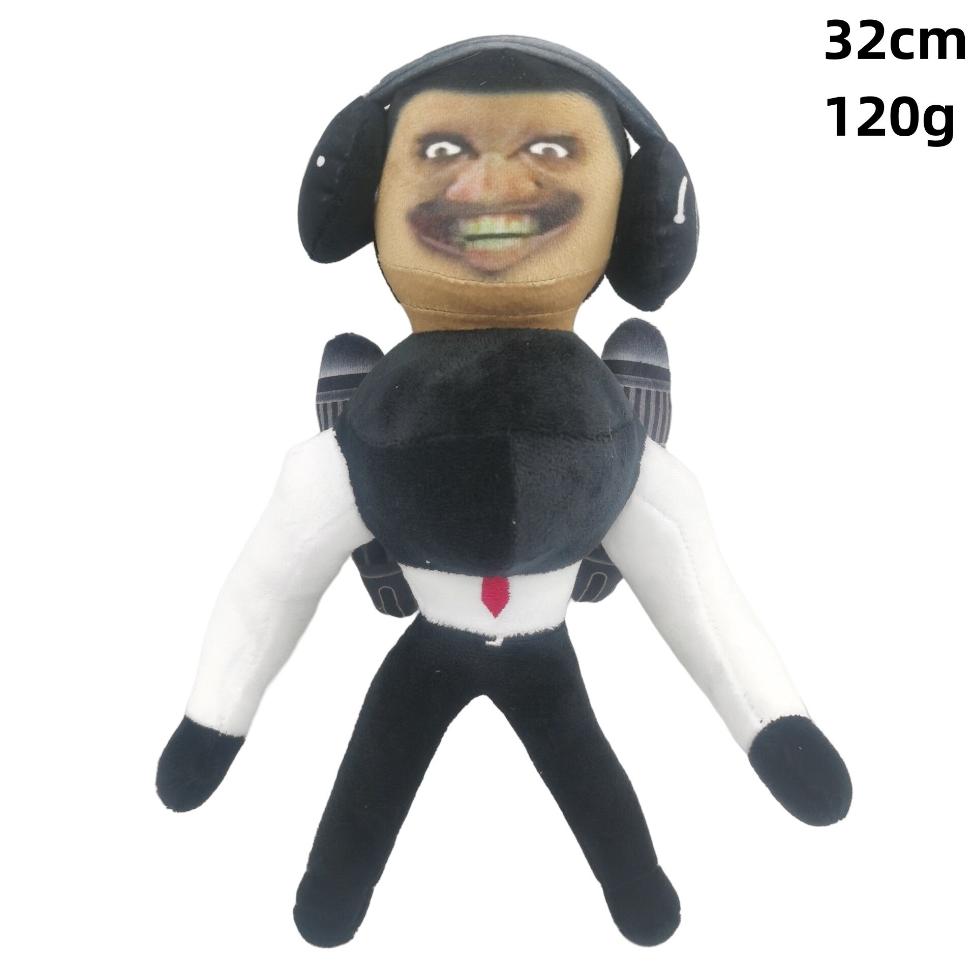 (Mutant Toilet Man) Funny Game Skibidi Toilet Plush Doll Toiletman on OnBuy
