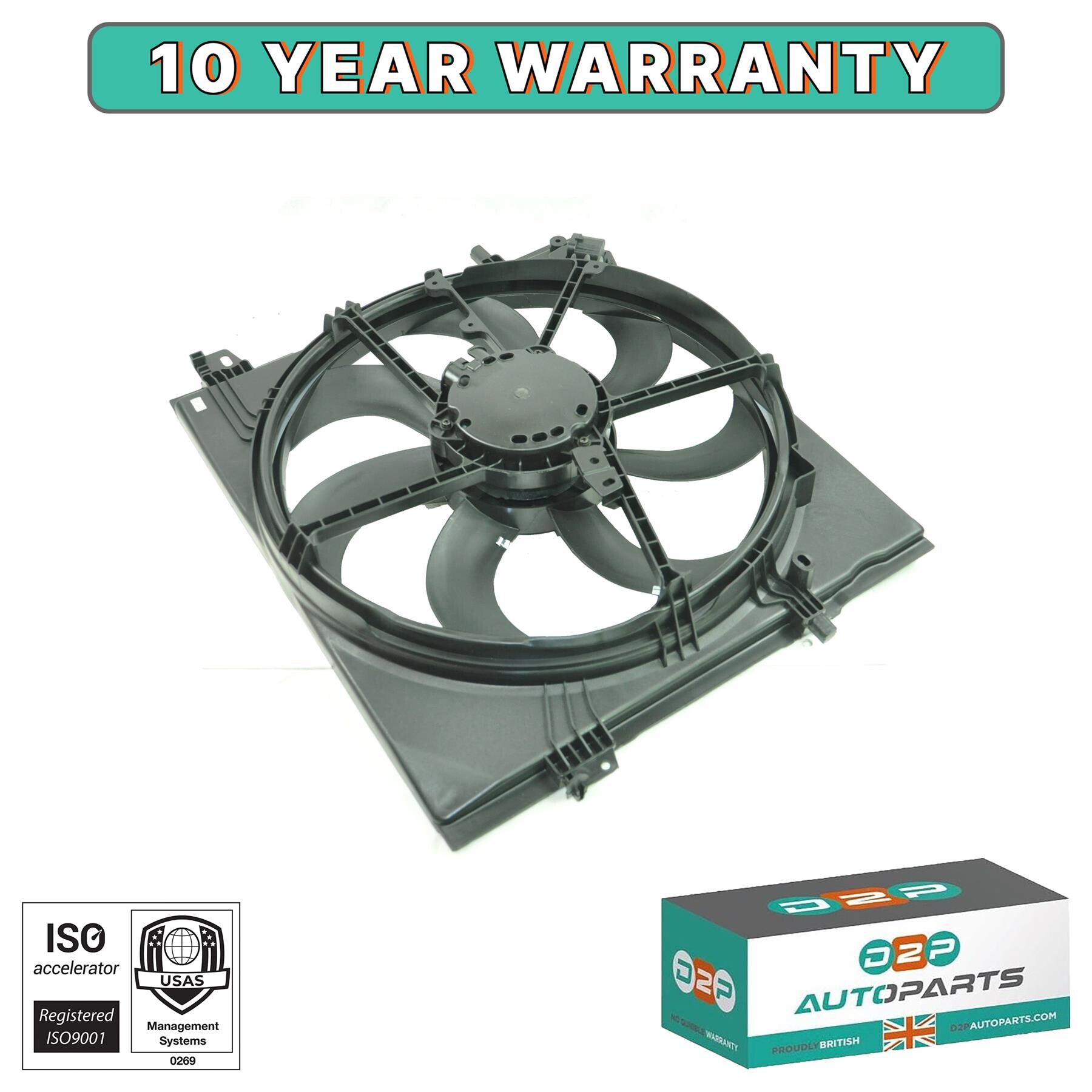 ENGINE RADIATOR COOLING FAN FOR NISSAN X-TRAIL QASHQAI J11 214814EA0A ...