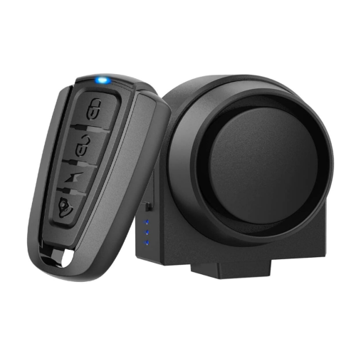 Chronus Wireless Remote Bike Alarm: 115dB Super Loud Bicycle Vibration Motion Sensor Siren Anti ...